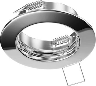 LEDs Com Deckeneinbaurahmen FERE, rund, chrom glänzend