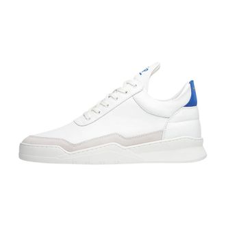 Filling Pieces Niedriger Top Geist Blau - - Shoes - Herren - Wei&szlig; - 45 EU