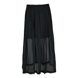 Marella Cubano Midi Skirt - Femme - Jupes - Noir - Taille: 38 FR