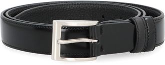 Hogan Mens Belt Reversible Calf Leather Black