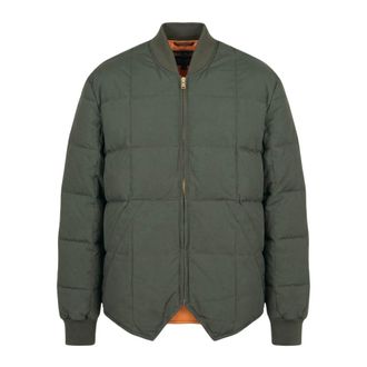 CHESAPEAKE'S Doudoune Lumberjack HBT Waxed - Homme - Vestes - Vert - Taille: XL