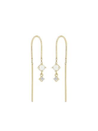Zo&euml; Chicco boucles doreilles Wire en or 14ct