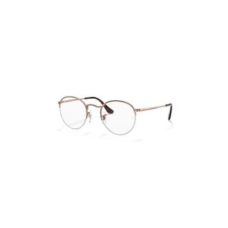 Ray-Ban Round Gaze Bronze-kupfer Fassung Klar Glas Polarisiert 51-22