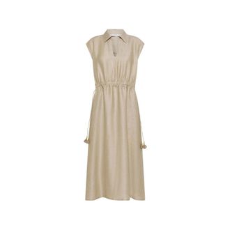 Seventy Damen, Kleider, Beige, 2XLGr&ouml;&szlig;e