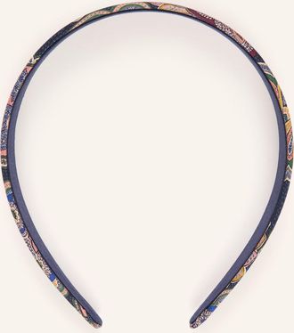 Etro Etro Haarreif Mit Seide blau