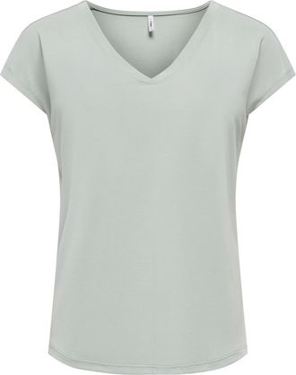 Only Onlfree S/S Mod.V-Neck Top JRS Noos