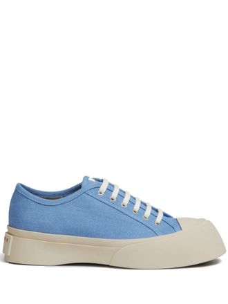 Marni baskets Pablo en toile - Bleu