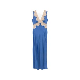 Rixo Rixo, Femme, Robes, Bleu, Taille: 38 FR Maxi Robes