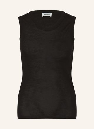 Soft Goat Soft Goat Stricktop Aus Seide Mit Cashmere schwarz