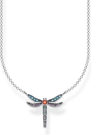 Thomas Sabo Thomas Sabo Damen Kette Libelle bunt 925 Sterling Silber KE1837-845-7-L45v
