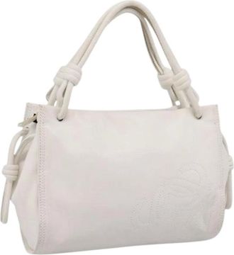Loewe Sac &agrave; main Pre-owned - Femme - Pre-owned - Blanc - Taille: ONE Size