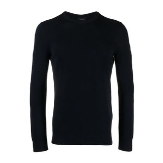 Paul & Shark Rundhals-Strickpullover - - Knitwear - Herren - Blau - XL