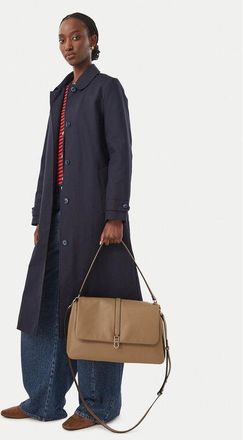Tommy Hilfiger Handtasche Th Libre Satchel AW0AW19197 Beige