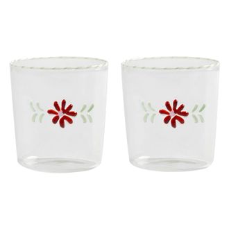 &Klevering Verres Flora - Set de 2 &Klevering