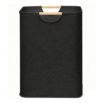 Generico W&auml;schekorb | 80 l, faltbar, mit Griffen und wasserdichtem Futter, schmutziger W&auml;schekorb f&uuml;r die W&auml;sche, f&uuml;r die Organisation von Handt&uuml;chern, Stoffen