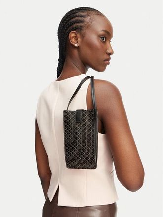 Calvin Klein Handytasche Emblem Aop Phone Crossbody LV04F1115G Schwarz