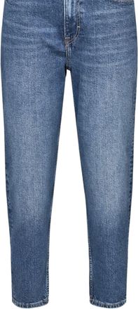 Tommy Jeans Damen Jeans Mom Fit, Blau (Denim Light), 24W/34L