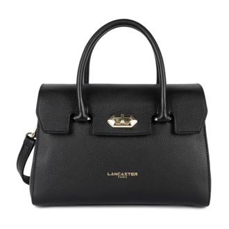 Lancaster Umh&auml;ngetasche mit Metallverschluss - - Bags - Damen - Schwarzk - ONE SIZE