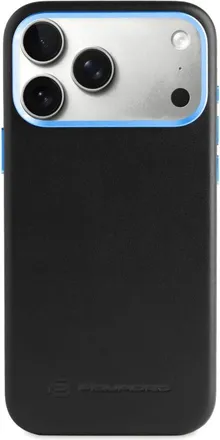 Piquadro &Eacute;tui MagSafe en cuir pour iPhone 18 Pro Max 6-9 pouces - unisex - Accessoires - Noir - Taille: ONE Size