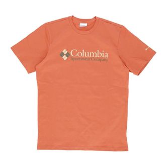 Columbia W&uuml;stental Grafik Tee Herren T-Shirt - - Tops - Herren - Orange - M