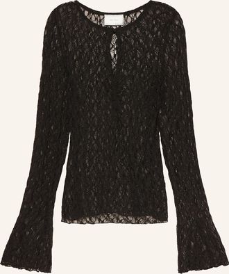 Neo Noir Neo Noir Blusenshirt Matria Aus Spitze schwarz