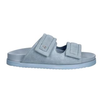 Patrizia Pepe Wildlederpantoletten - - Shoes - Damen - Blau - 38 EU