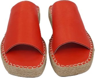 Bonateks Damen Frrbtrlky100231 Wedge Sandal, rot, 36 EU