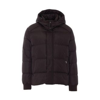 Add Gesteppte Daunenjacke mit Kapuze - - Jackets - Herren - Braun - XL