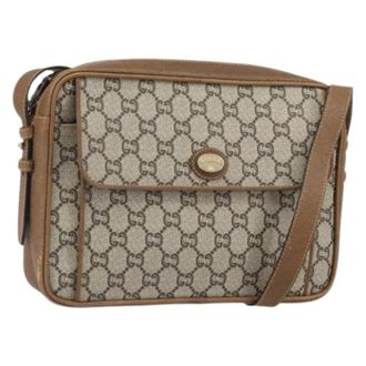 Gucci Pre-owned Plastik Crossbody-Tasche - - Pre-owned - Damen - Beige - ONE SIZE