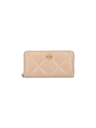 Tory Burch Tory Burch Portemonnaie - Kira Zip Continental Wallet - Pink - Gr. unisize - in Rosa - f&uuml;r Damen