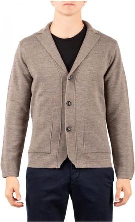 Ferrante Homme, Pulls, Brun, Taille: L Giacca Camicia