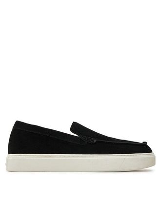 Calvin Klein Mokassins Moccasin Suede HM0HM01794 Schwarz