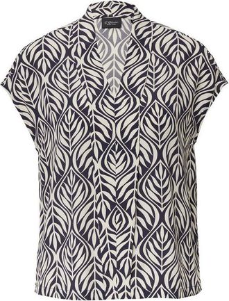 s.Oliver Blusentop Bluse &Auml;rmellose Bluse mit All-over-Print