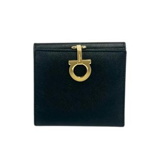 Ferragamo Pre-owned Leder Geldb&ouml;rse - - Pre-owned - Damen - Schwarzk - ONE SIZE