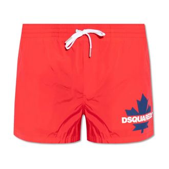 Dsquared2 Badeshorts mit Logo - - Swimwear - Herren - Rot - L