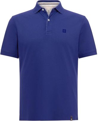 Boggi Milano Homme, Tops, Bleu, Taille: M Polo en Piqu&eacute; de Coton