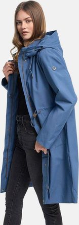 Marikoo Outdoorjacke Zilandaa Moderner Outdoorparka mit Kapuze und Kordelzug