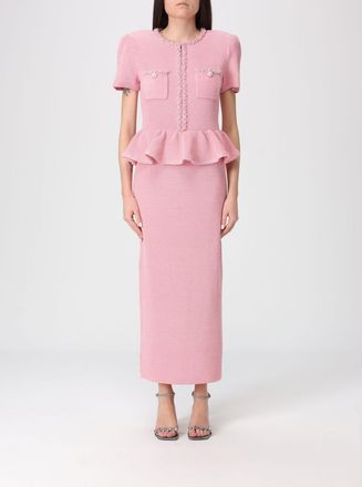 Self Portrait Kleid SELF-PORTRAIT Damen Farbe Pink