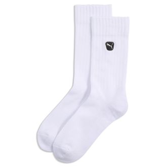 Puma Lot de 1 paire de chaussettes mi-hautes Unisexe, V&ecirc;tements, Blanc, 35-38