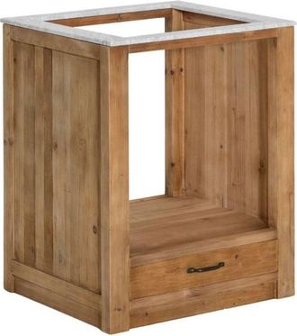 Made In Meubles Made In Meubles - Meuble bas de cuisine pour four et plaques de cuisson Epure