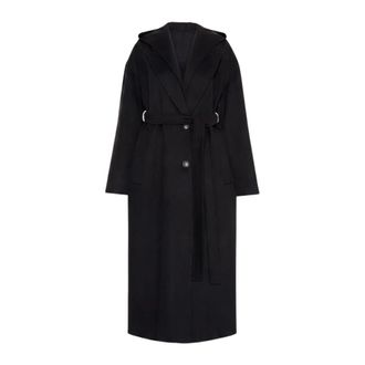Sportmax Olmo Mantel - - Coats - Damen - Schwarzk - S