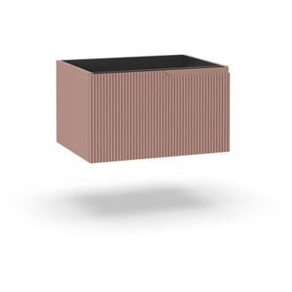 TFT Home Furniture Base avec 1 tiroir ZIP rose poudr&egrave;