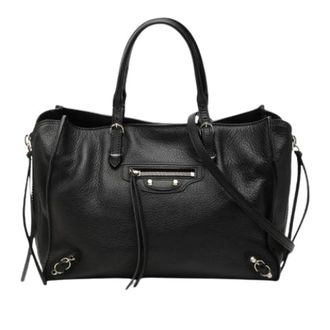 Balenciaga Pre-owned Papier A6 Leder 2way Tasche - - Pre-owned - Damen - Schwarzk - ONE SIZE