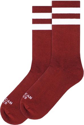American Socks Socken Crimson