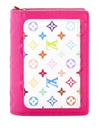 Louis Vuitton x Takashi Murakami petit portefeuille Clea &agrave; motif monogramm&eacute; - Multicolore