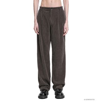 Andrea Ya'aqov Pleated Corduory Pants