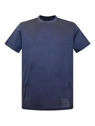 low brand T-Shirt mit rundem Ausschnitt - Blau