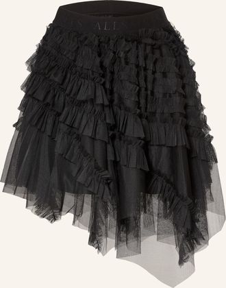 AllSaints Allsaints Rock Mit Volants schwarz