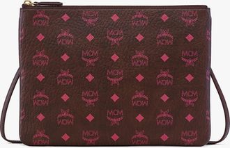 MCM Pouch zum Umh&auml;ngen in Visetos Original