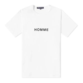 Comme Des Gar&ccedil;ons Stylisches wei&szlig;es T-Shirt - - Tops - Herren - Wei&szlig; - XL